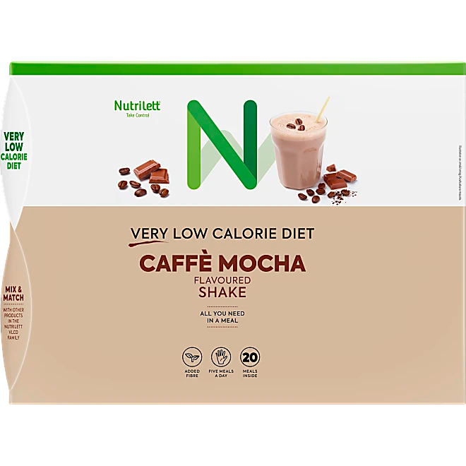 Nutrilett Caffe Mocha Shake 20 portioner– nordselection
