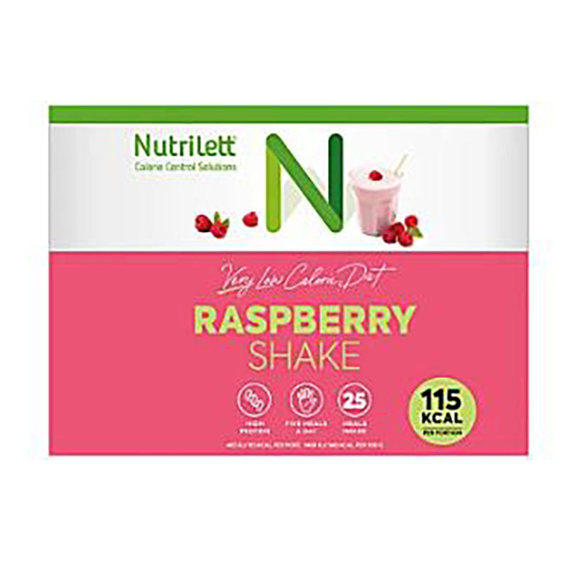 Nutrilett Hallonpulver med kvarg 25-pack– nordselection