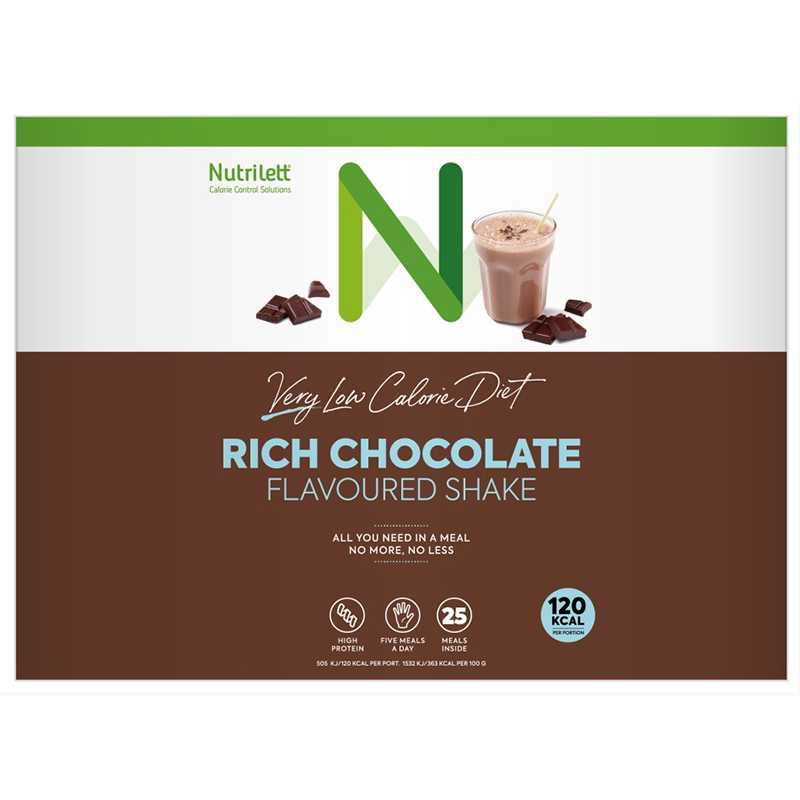 Nutrilett Chocolate Shake 25-pack– nordselection