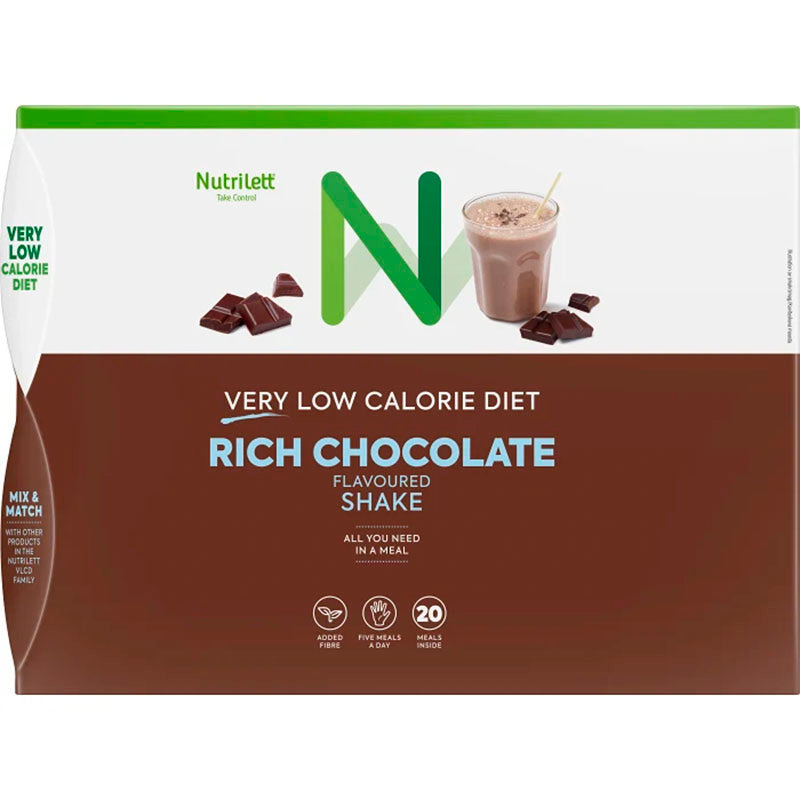 Nutrilett Chocolate Shake 20 portioner– nordselection