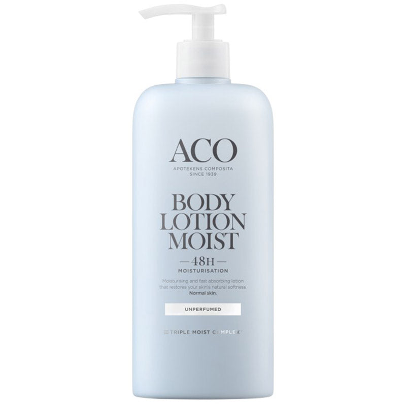 ACO Body Lotion Moist oparfymerad 400 ml– nordselection